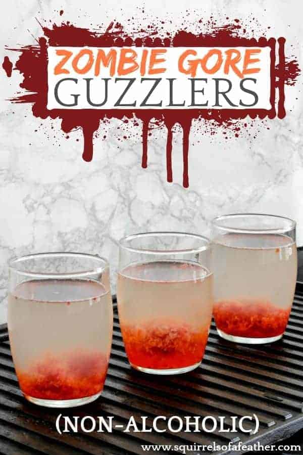 Non-Alcoholic Zombie Drink Recipe: Zombie Gore Guzzlers