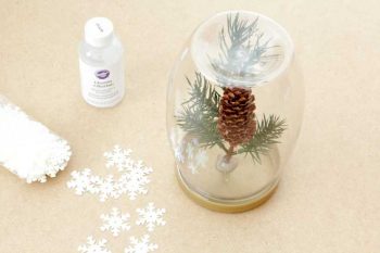 This Lovely Winter Glitter Calming Bottle DIY SPARKLES with Joy