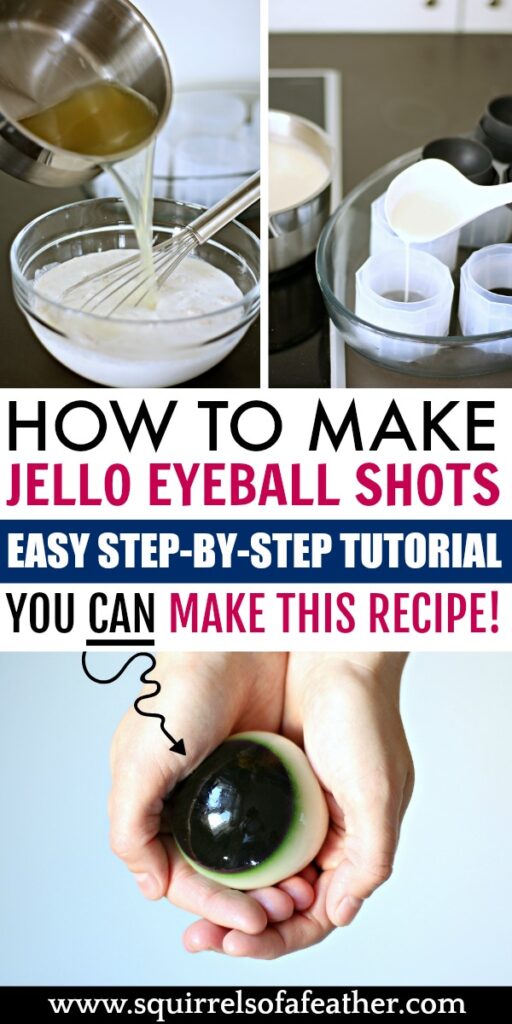 Freaky Halloween Eyeball Jello Double Shots Recipe