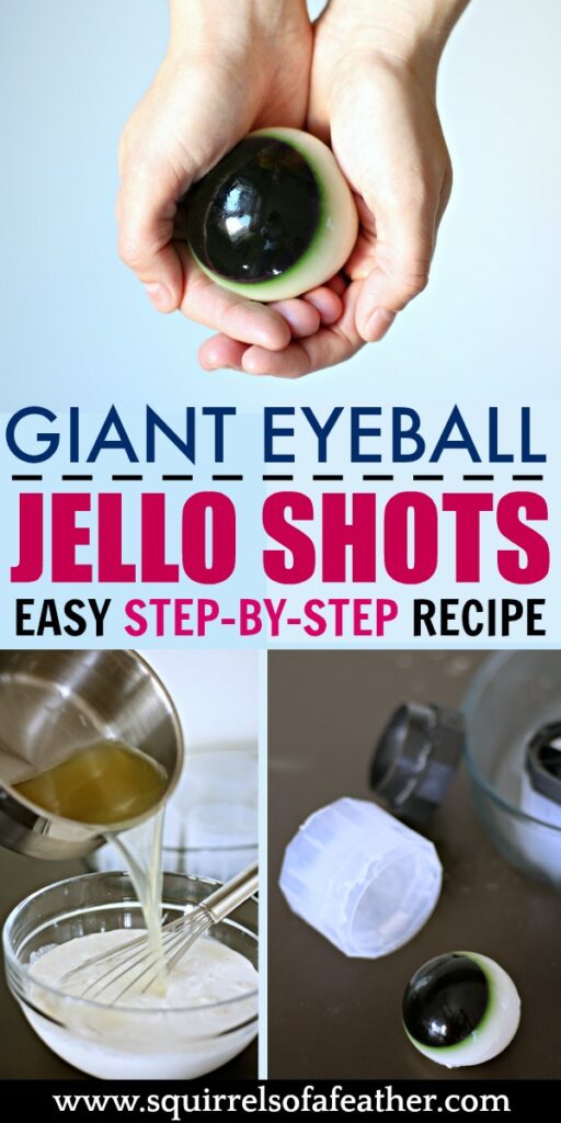 Freaky Halloween Eyeball Jello Double Shots Recipe