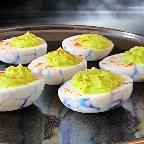 Halloween Deviled Eggs Recipe That's SUPER Spooky!